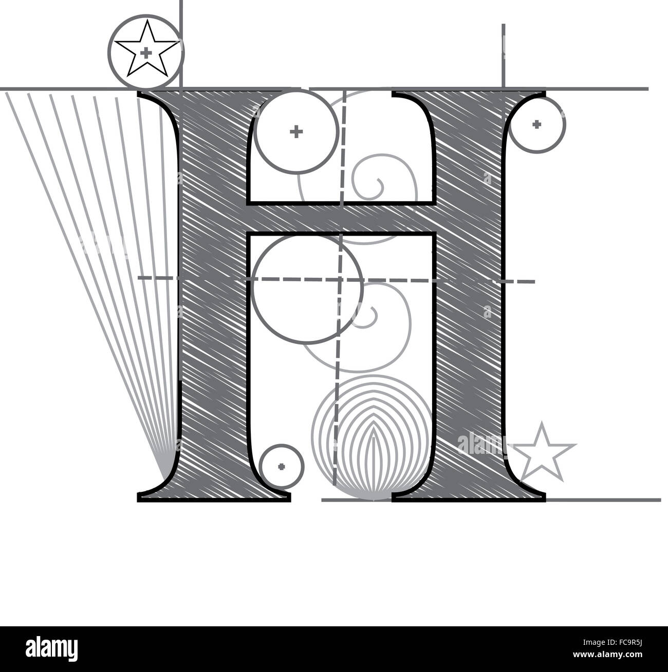 Letter h with cross hi-res stock photography and images - Alamy