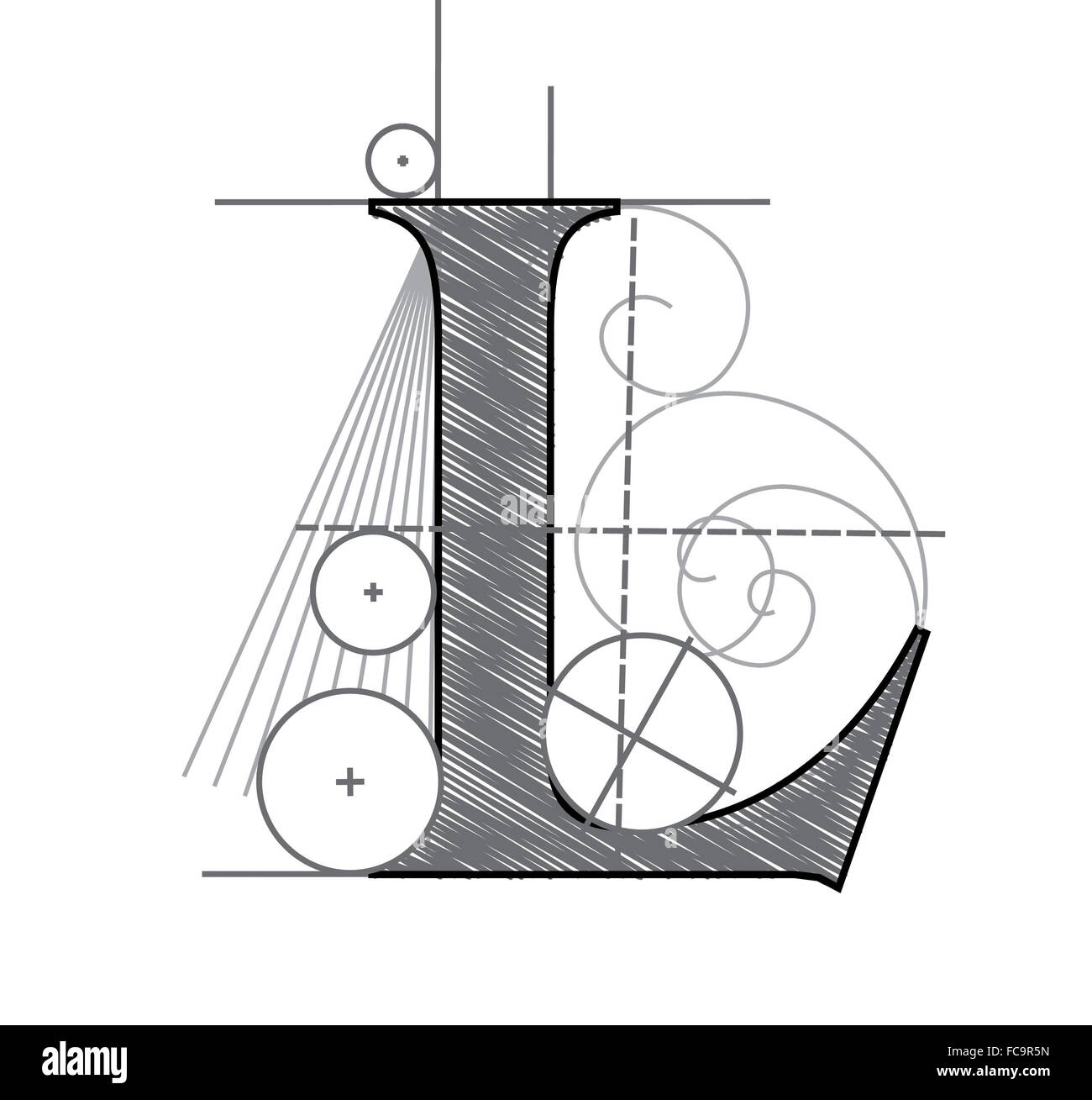 L blueprint Cut Out Stock Images & Pictures - Alamy