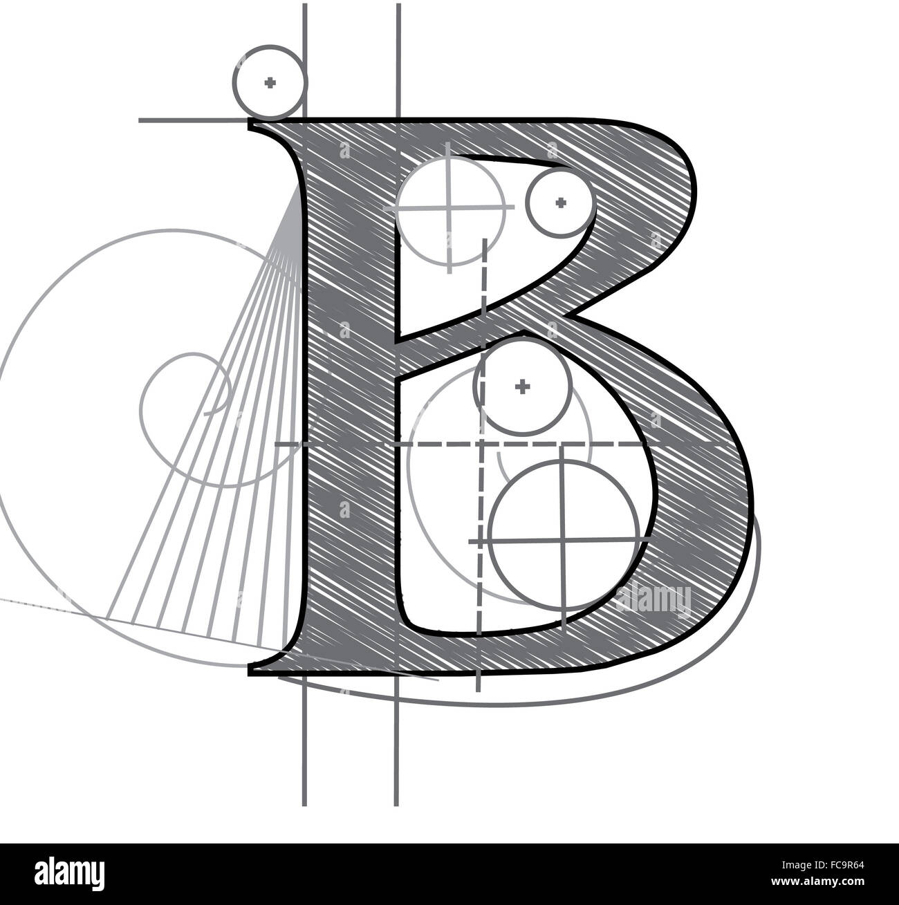 Letter b architecture Cut Out Stock Images & Pictures - Alamy
