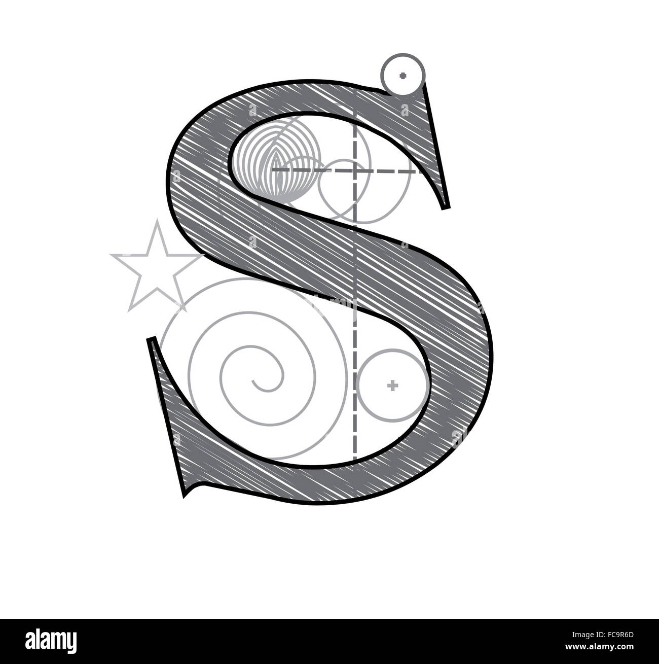 S fonts Cut Out Stock Images & Pictures - Alamy