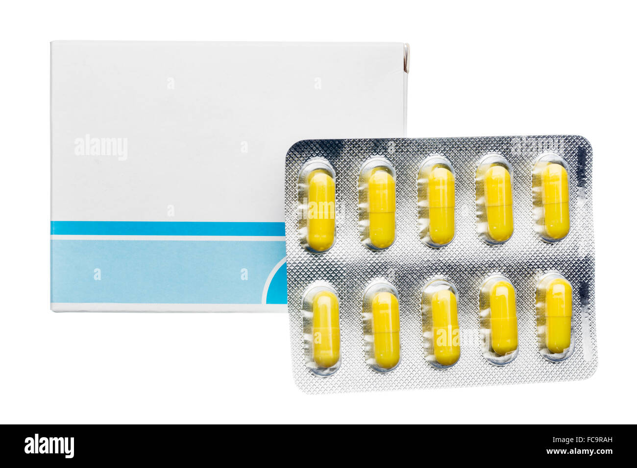 Tablet strip Cut Out Stock Images & Pictures - Alamy