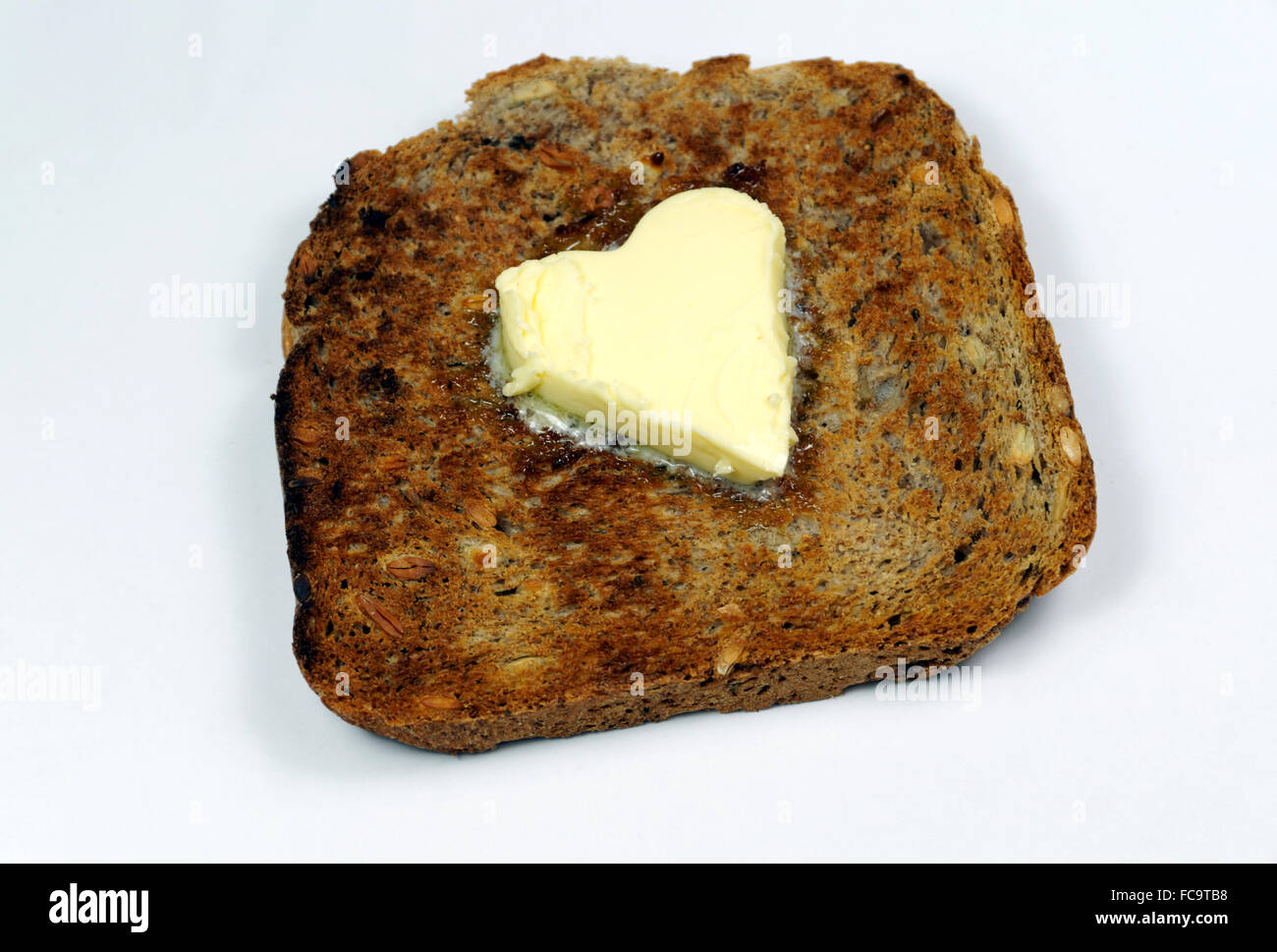 Hot toast and butter Stock Photo - Alamy
