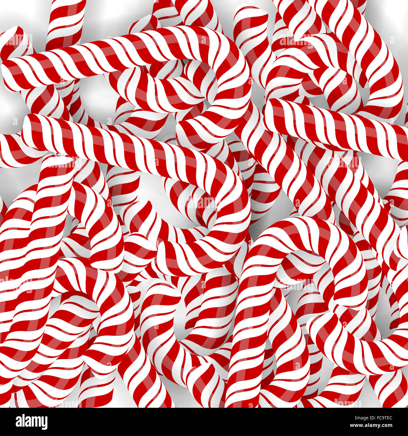 Candy Canes Pattern Stock Photo - Alamy