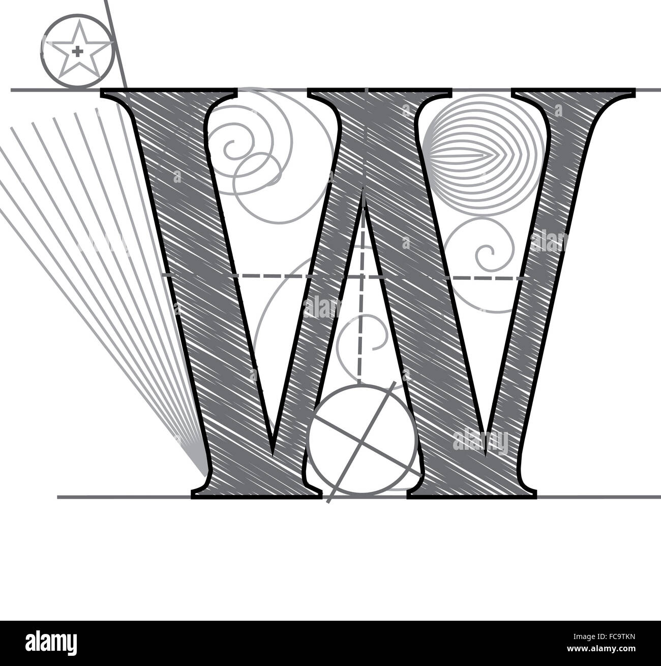 W zeichen hi-res stock photography and images - Alamy