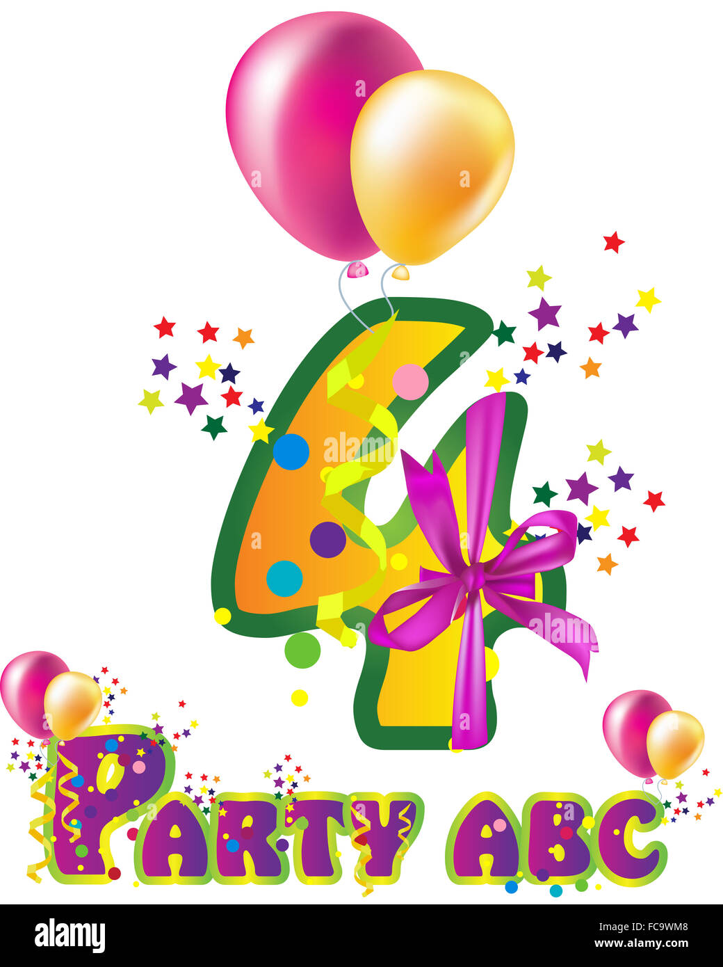 Decorative number art hi-res stock photography and images - Alamy