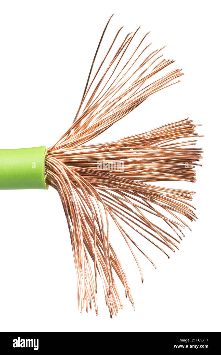 Exposed cables and wires Stock Photo - Alamy