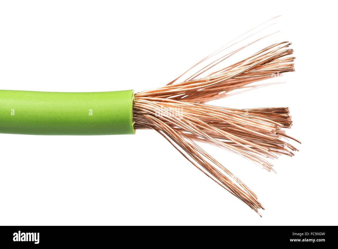 Exposed cables and wires Stock Photo - Alamy