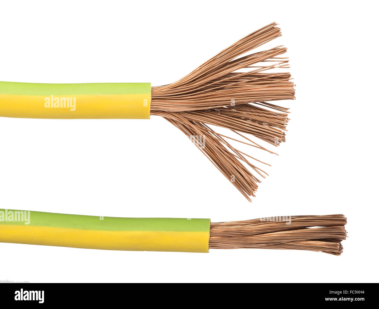 Exposed cables and wires Stock Photo - Alamy