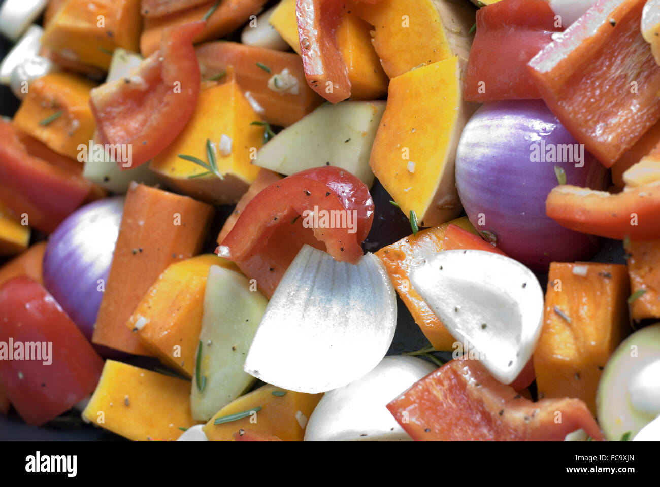 Roast red capsicum hi-res stock photography and images - Alamy