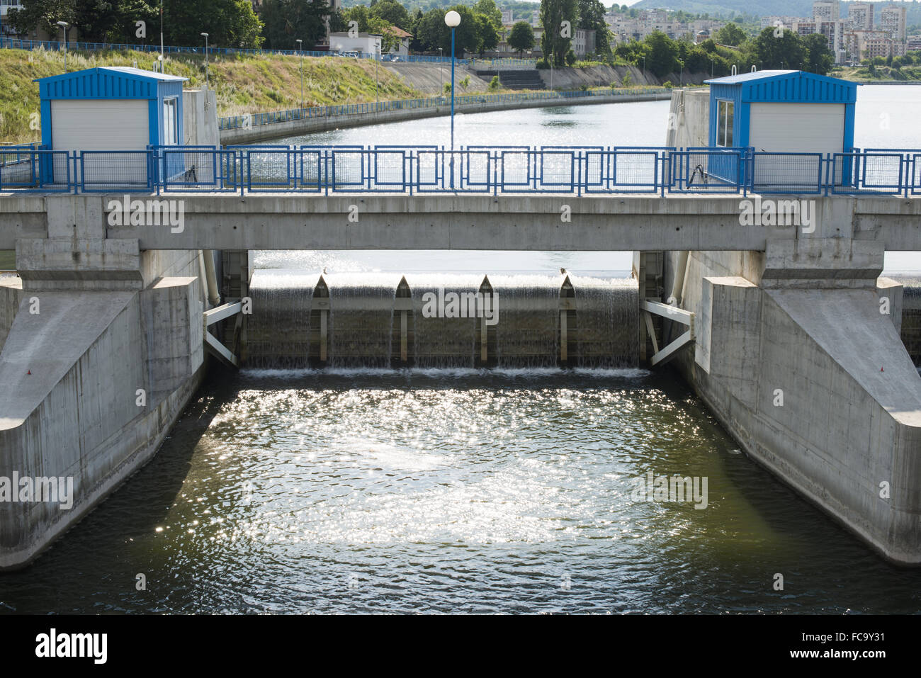 Hydroelectric power station Stock Photo - Alamy