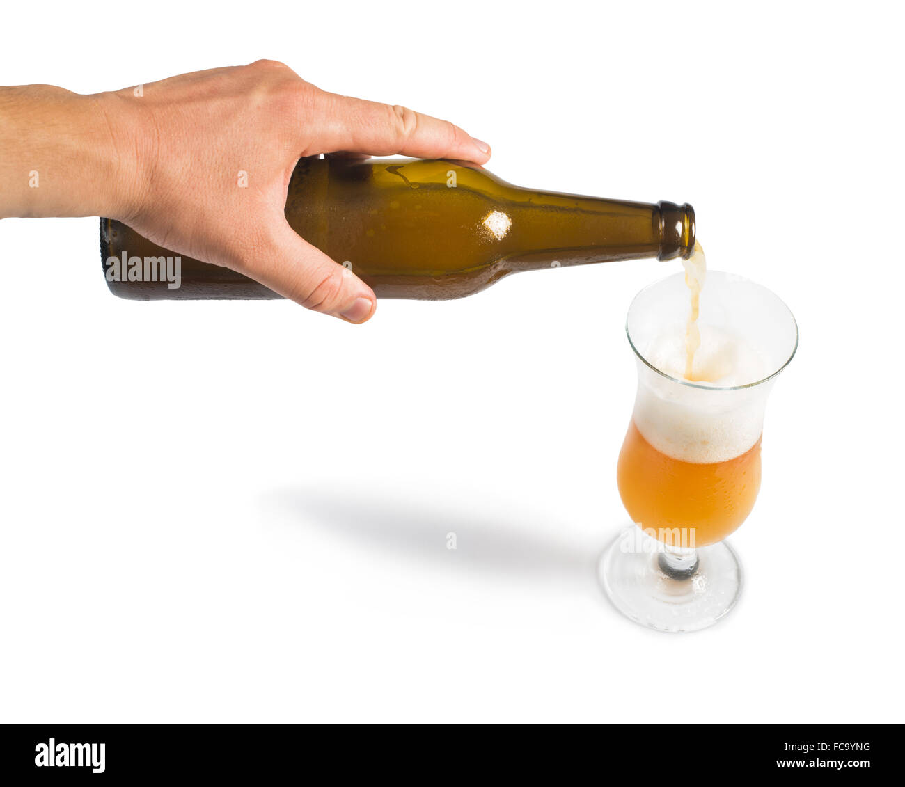 Hand holding bottle hi-res stock photography and images - Alamy