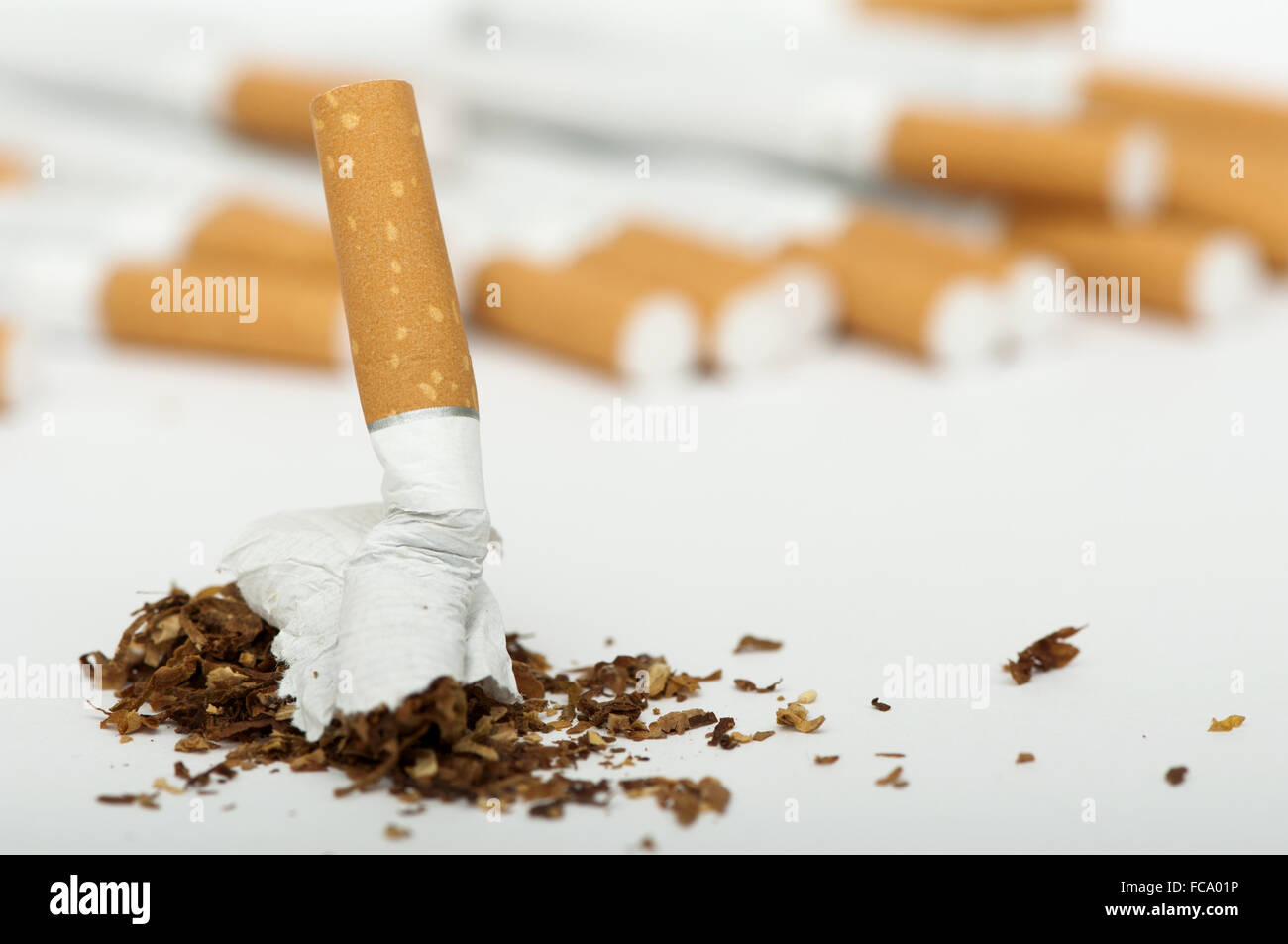 Cigarette tobacco filter stack hi-res stock photography and images - Alamy