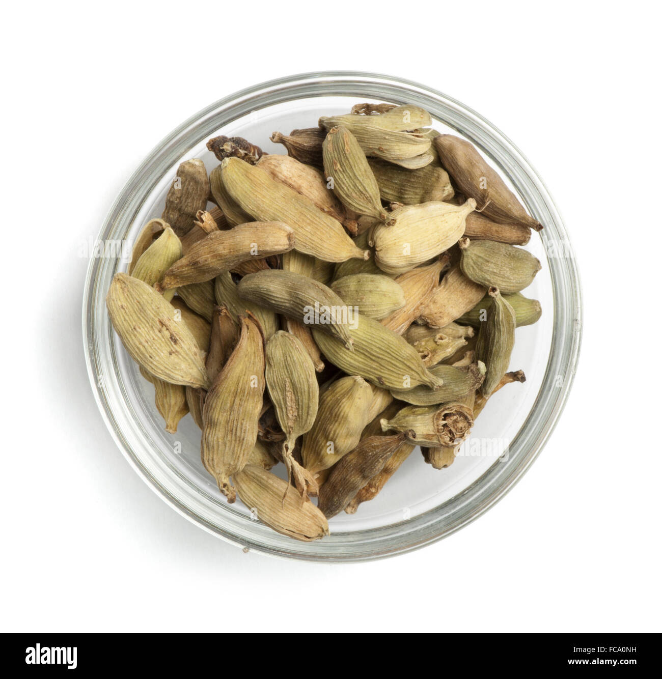 Green dried cardamom seeds Cut Out Stock Images & Pictures - Alamy