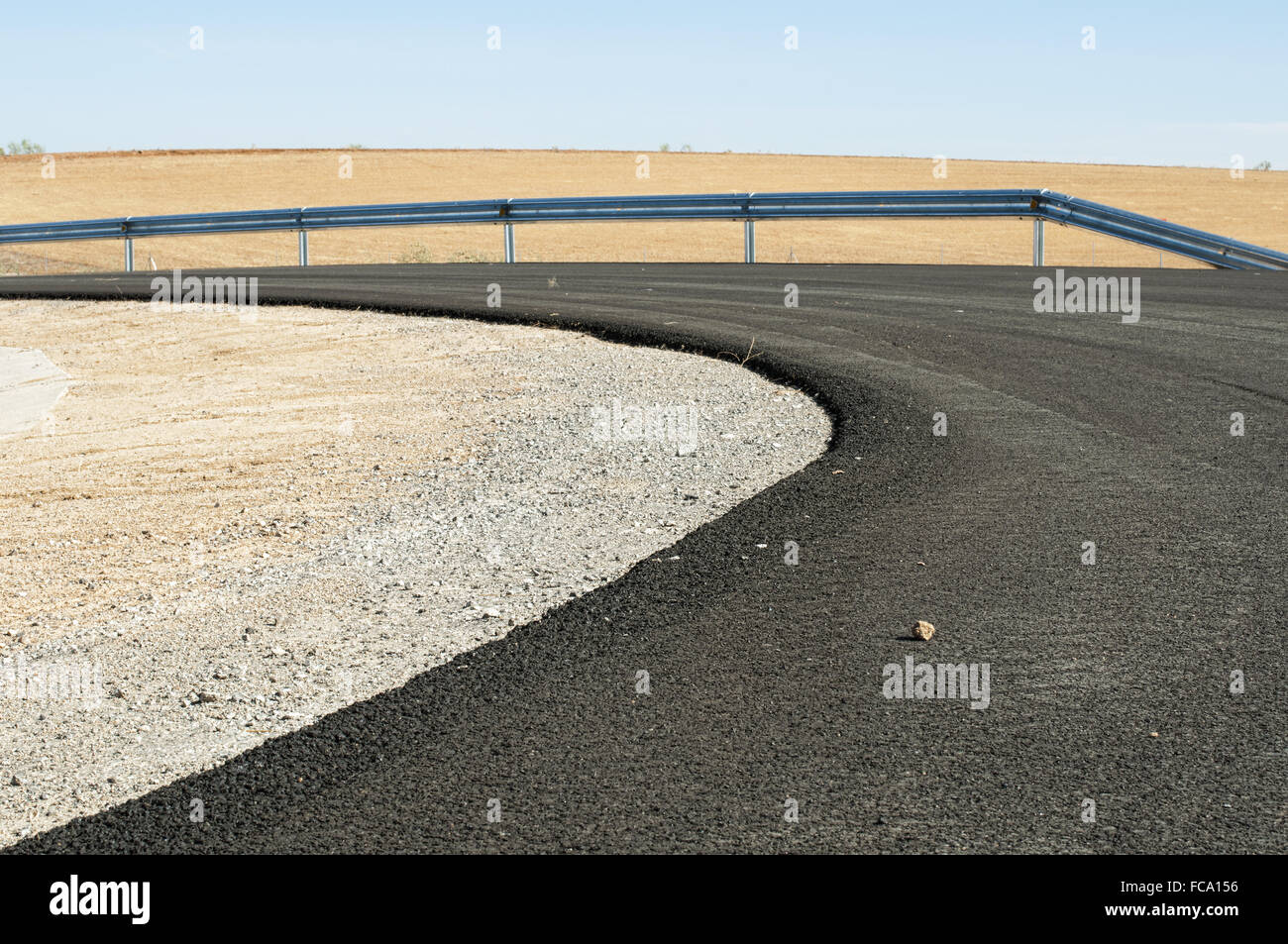 New asphalt highway road Stock Photo - Alamy