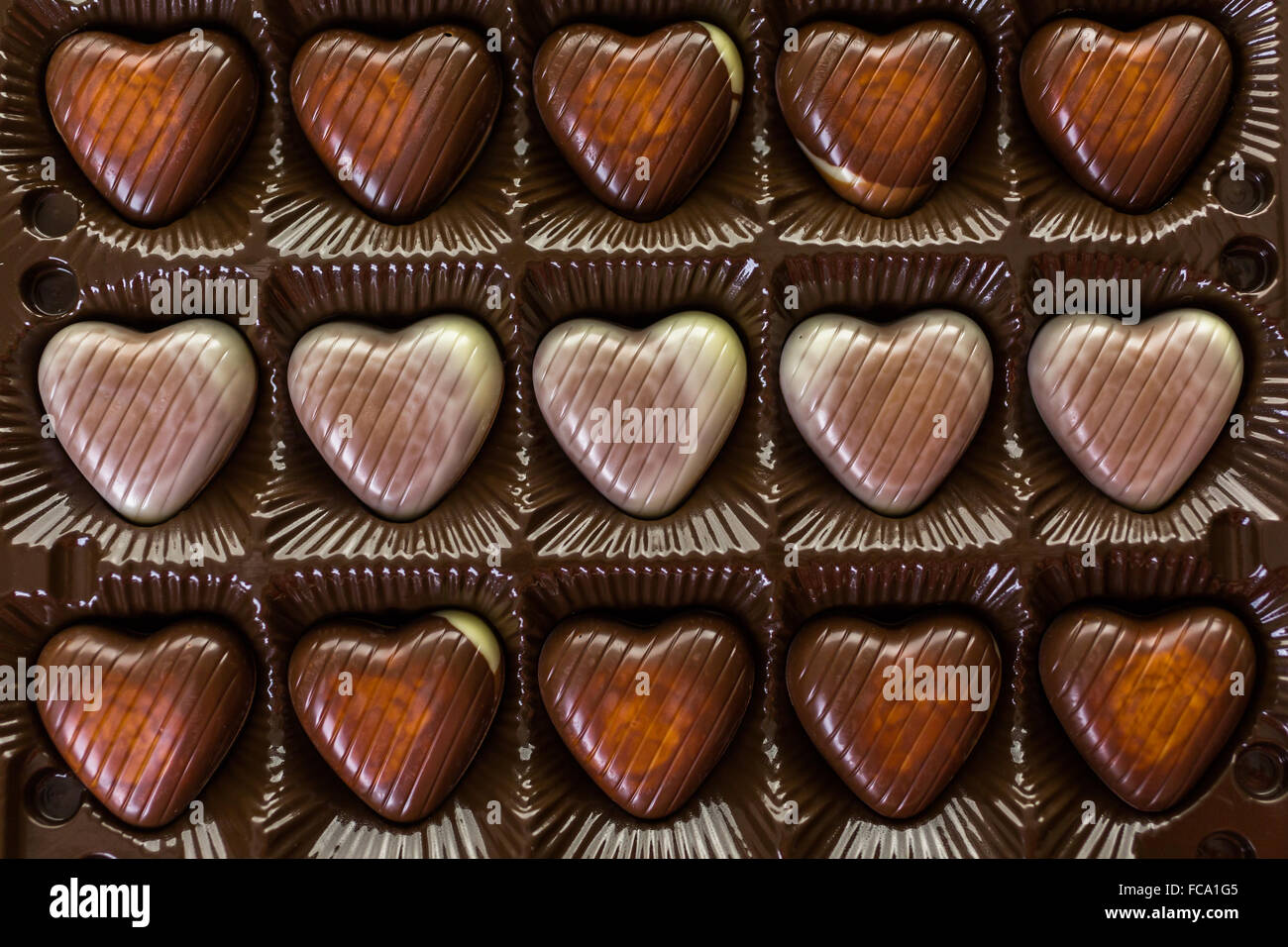 Square Box Of Chocolates