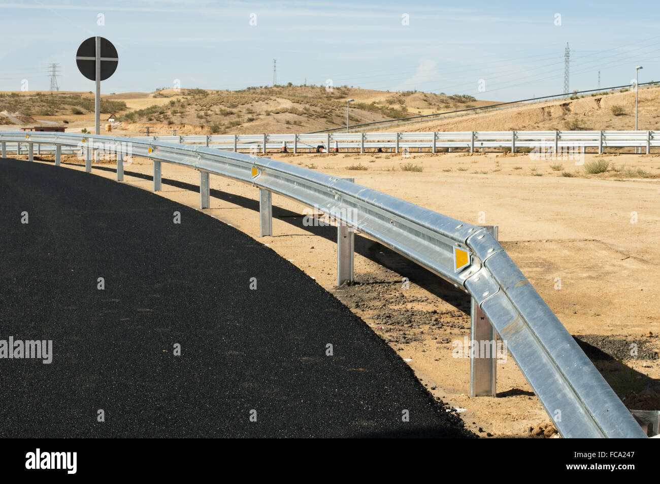 New asphalt highway road Stock Photo - Alamy