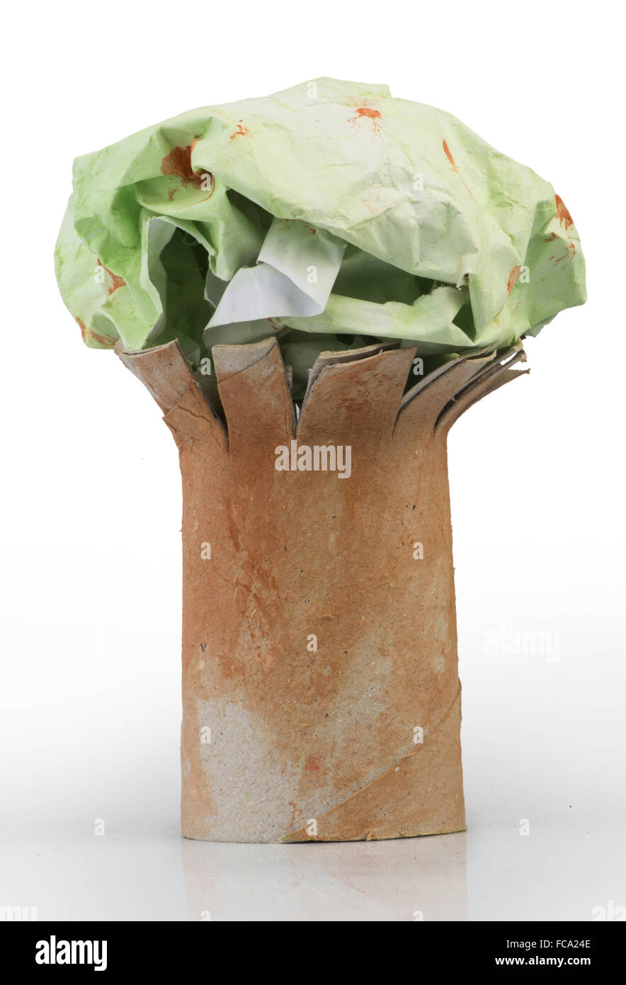 Tree green city paper hi-res stock photography and images - Alamy