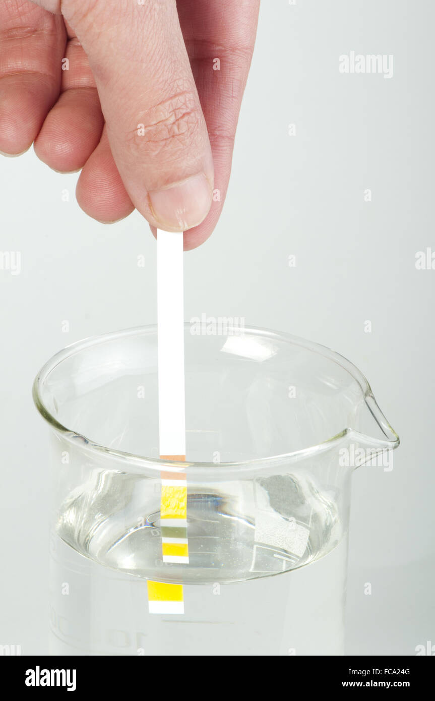 Litmus strips experiment hi-res stock photography and images - Alamy
