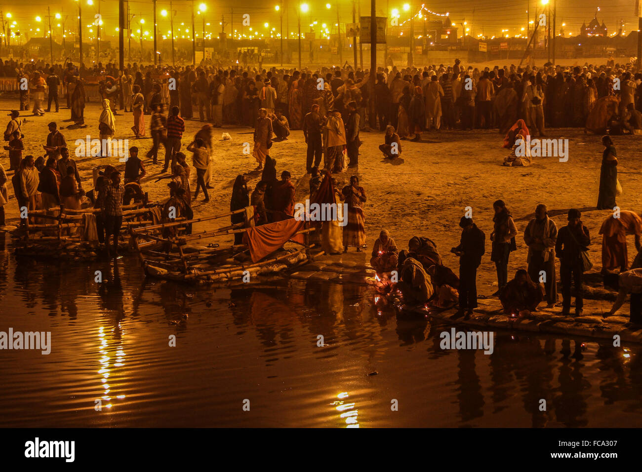Kumba mela, Allahabad Stock Photo - Alamy