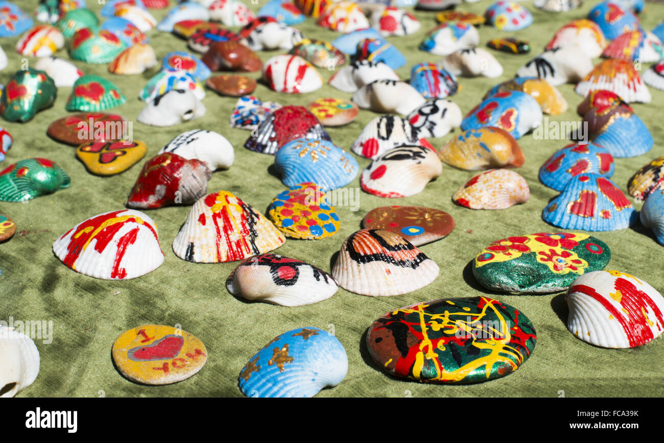 Clam shells painted hi-res stock photography and images - Alamy