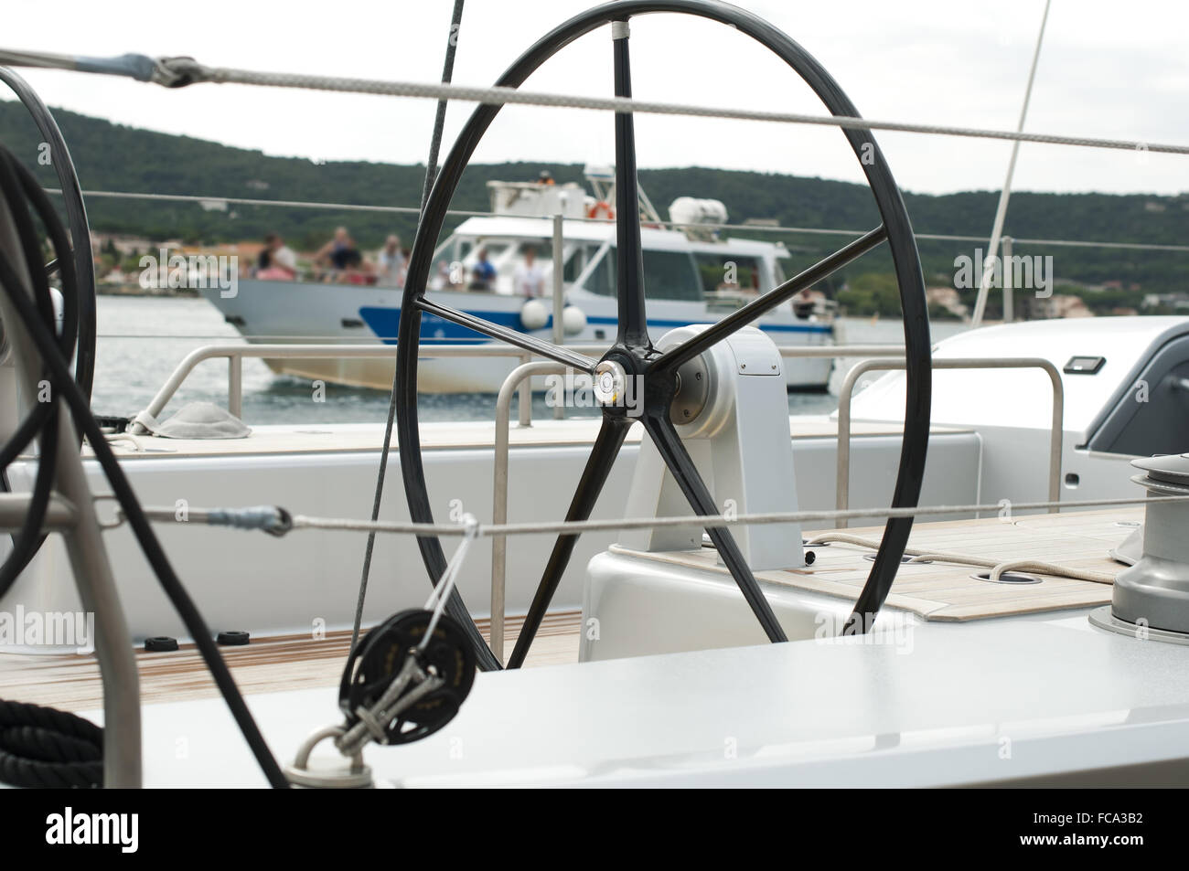 Yacht instrument wind sail hi-res stock photography and images - Alamy