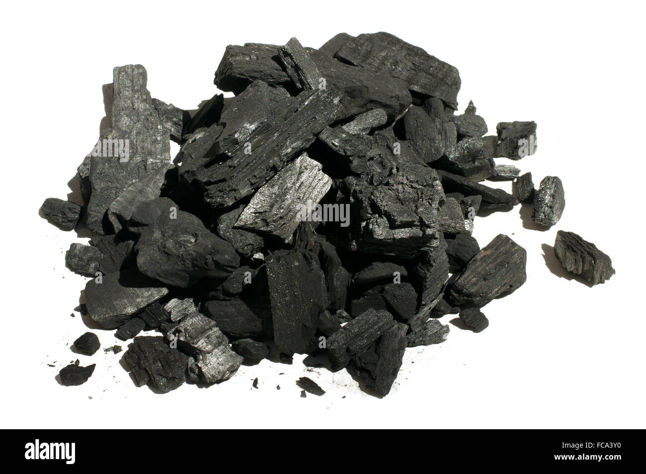 Charcoal fire wood burning Cut Out Stock Images & Pictures - Alamy