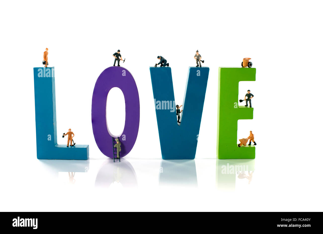 Small people from little Cut Out Stock Images & Pictures - Alamy