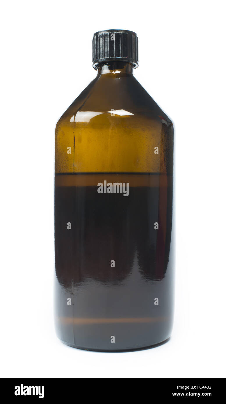 Glass jars with chemicals Stock Photo - Alamy