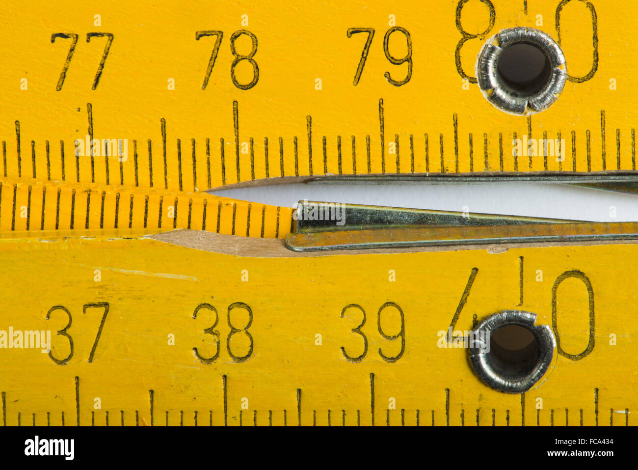 Construction meter close up Stock Photo - Alamy