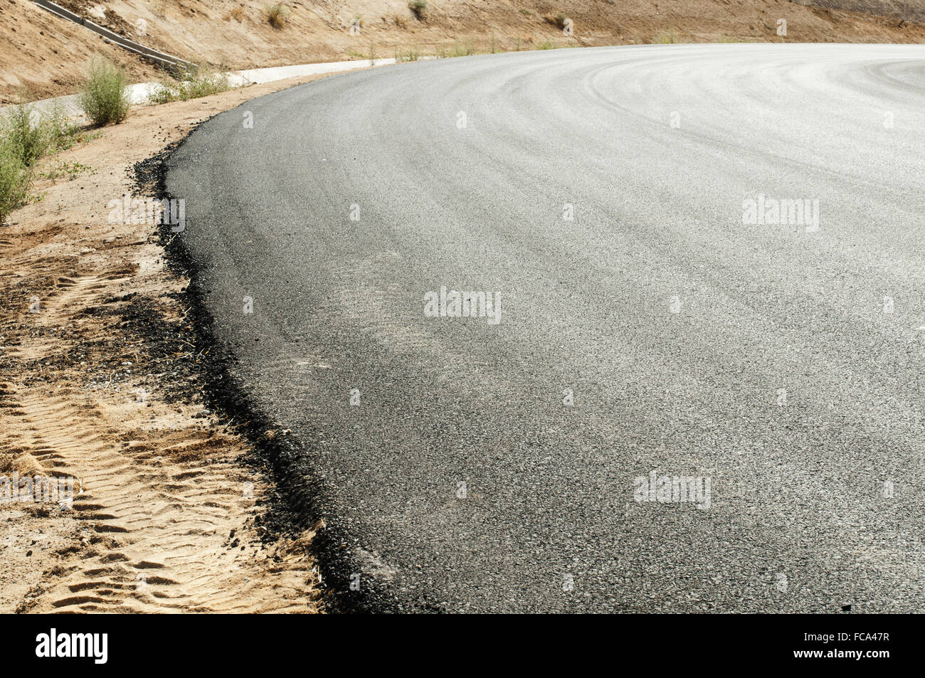 New asphalt highway road Stock Photo - Alamy