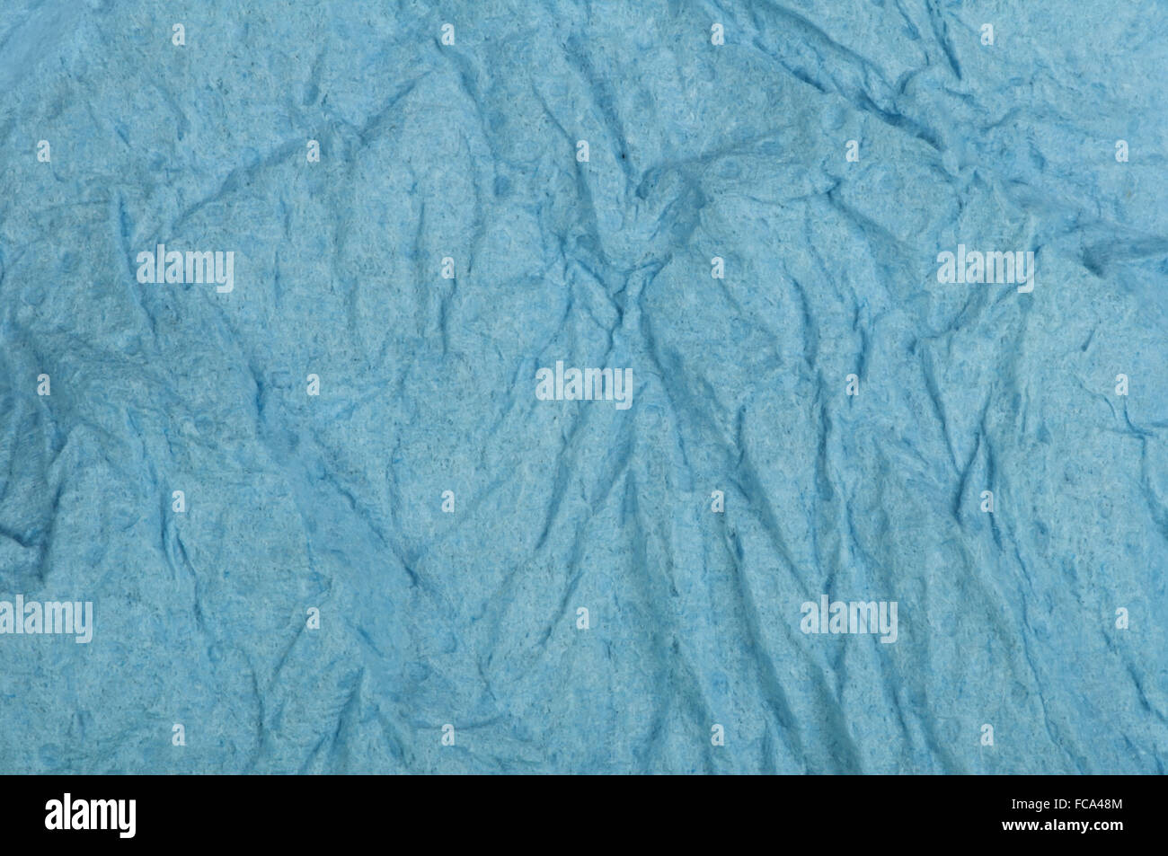 Crumpled blue paper Stock Photo - Alamy