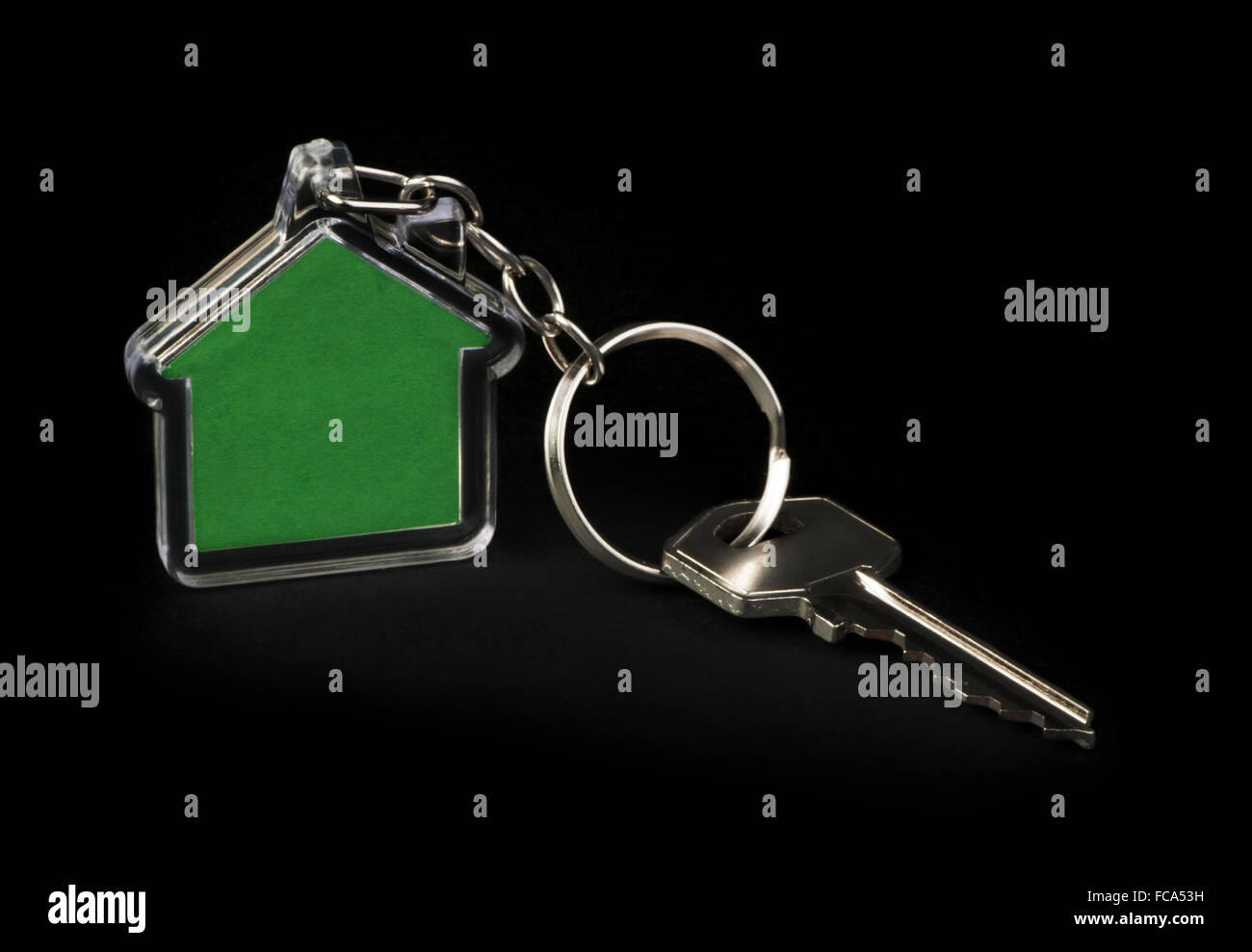 Keychain and key Stock Photo - Alamy