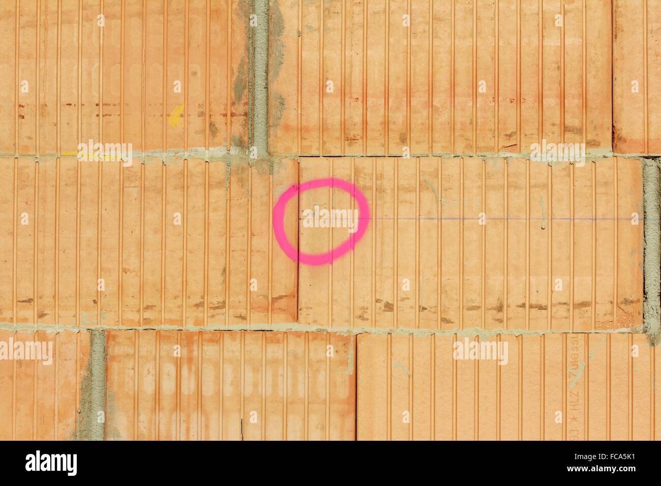 Measuring sign on a wall Stock Photo - Alamy