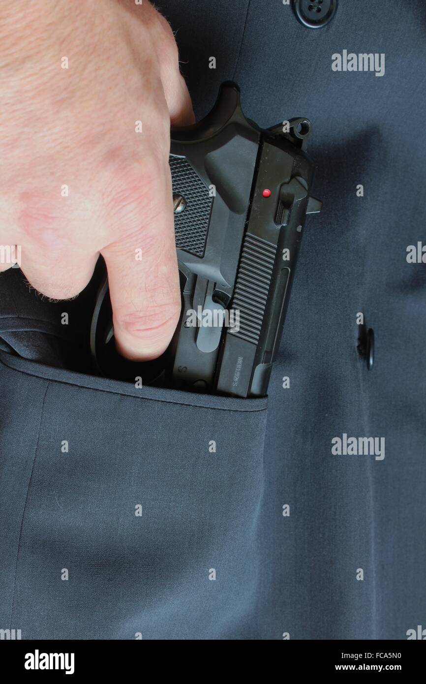 Polizei pistole polizei waffe hi-res stock photography and images - Alamy