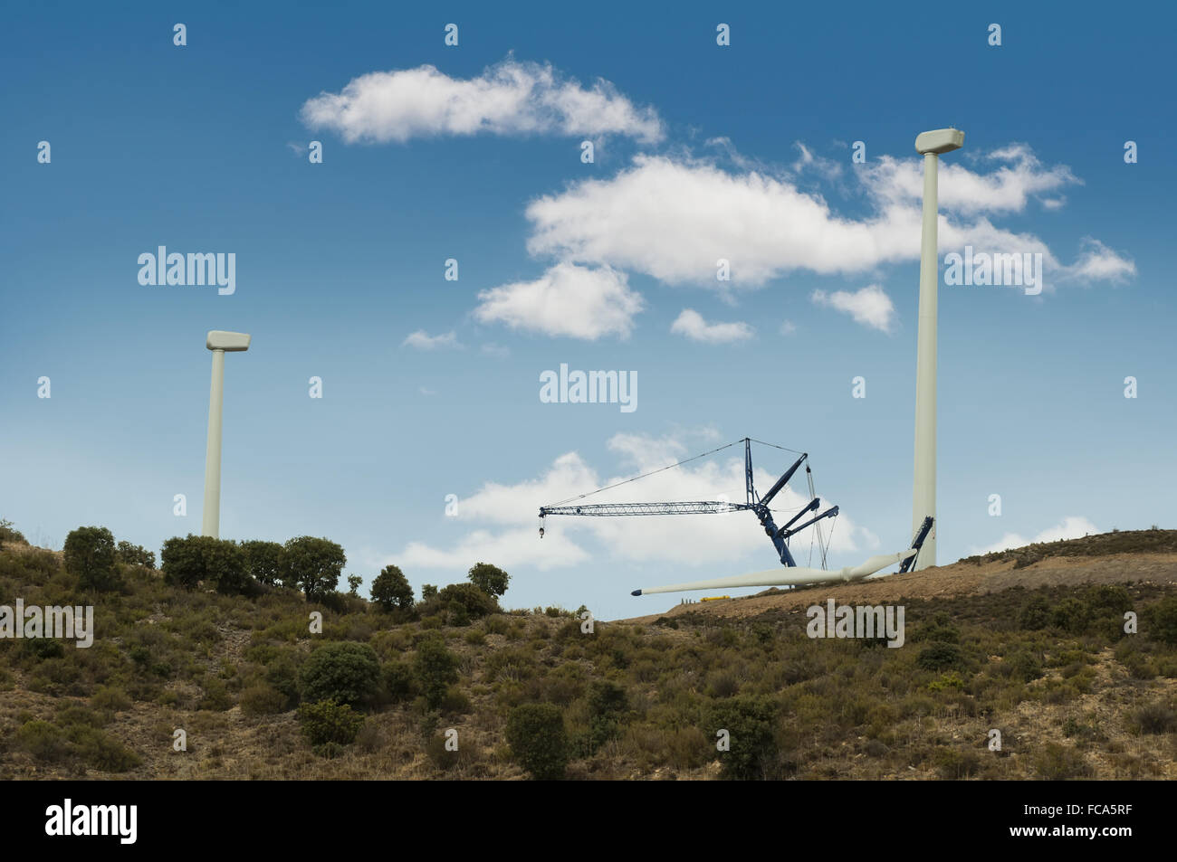 Install Wind Turbines High Resolution Stock Photography and Images - Alamy