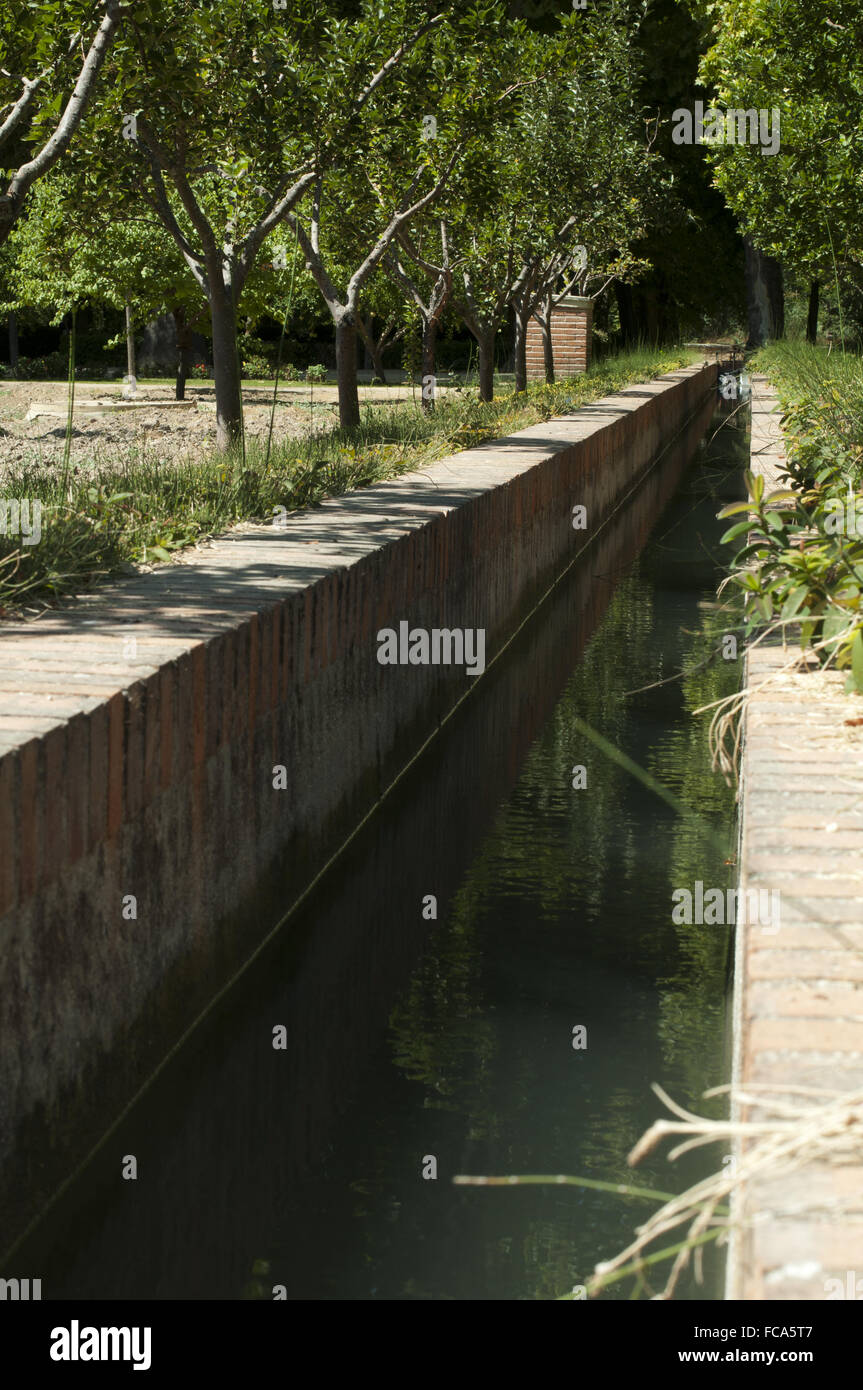 Traditional irrigation canals hi-res stock photography and images - Alamy