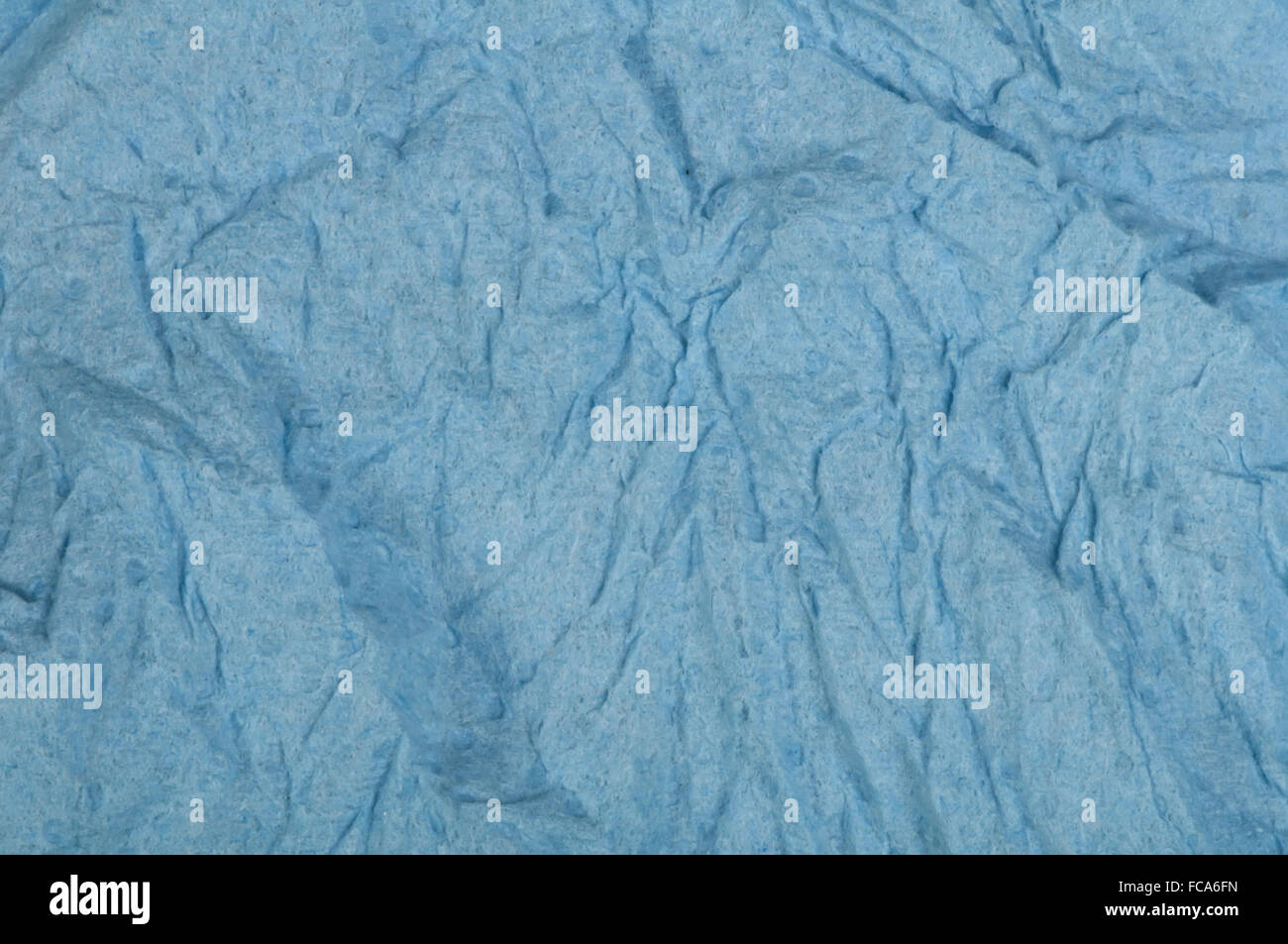 Crumpled blue paper Stock Photo - Alamy