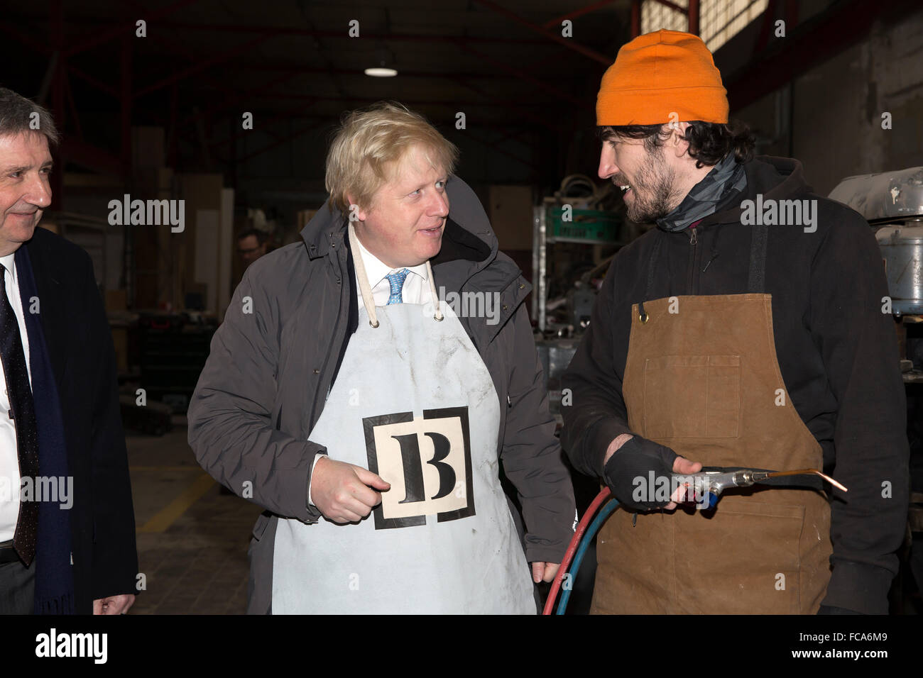 Edmonton, UK,21st January 2016, Doug Taylor, leader of Enfield Council ...