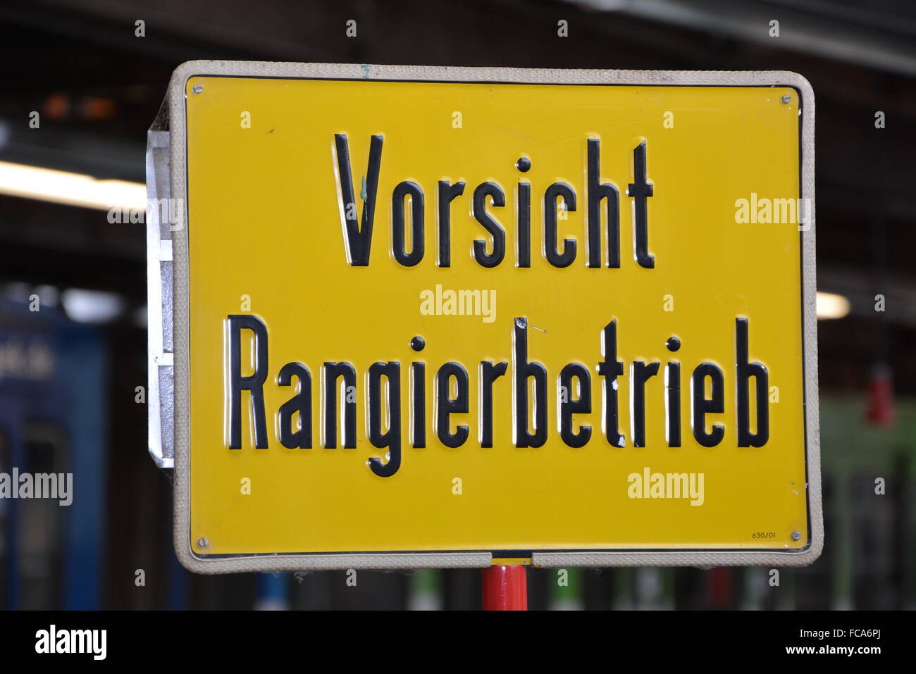 Rail warning signage hi-res stock photography and images - Alamy