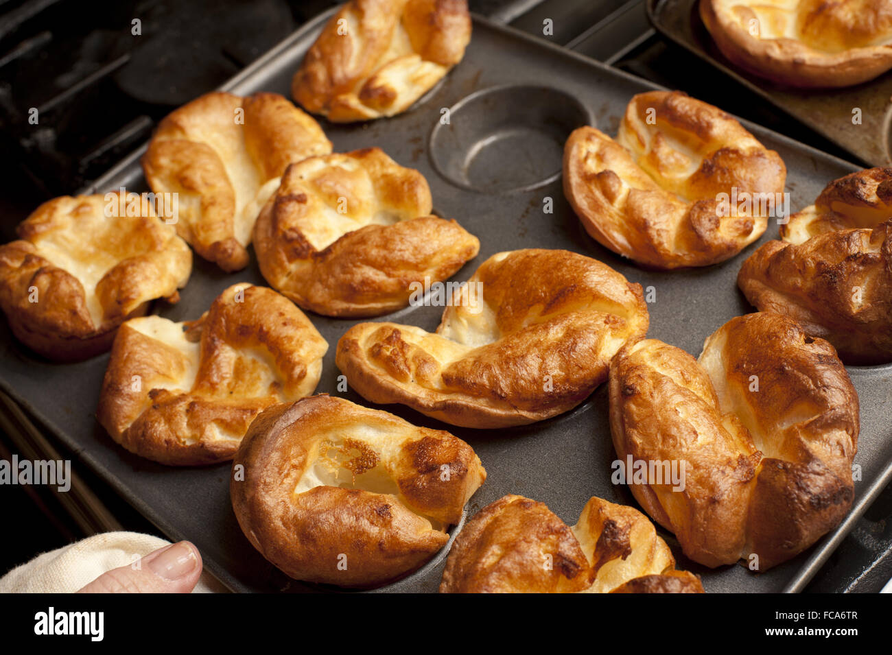 Traditional English Yorkshire puddings Stock Photo - Alamy