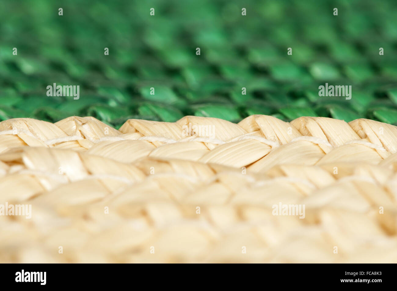 Woven straw background Stock Photo - Alamy