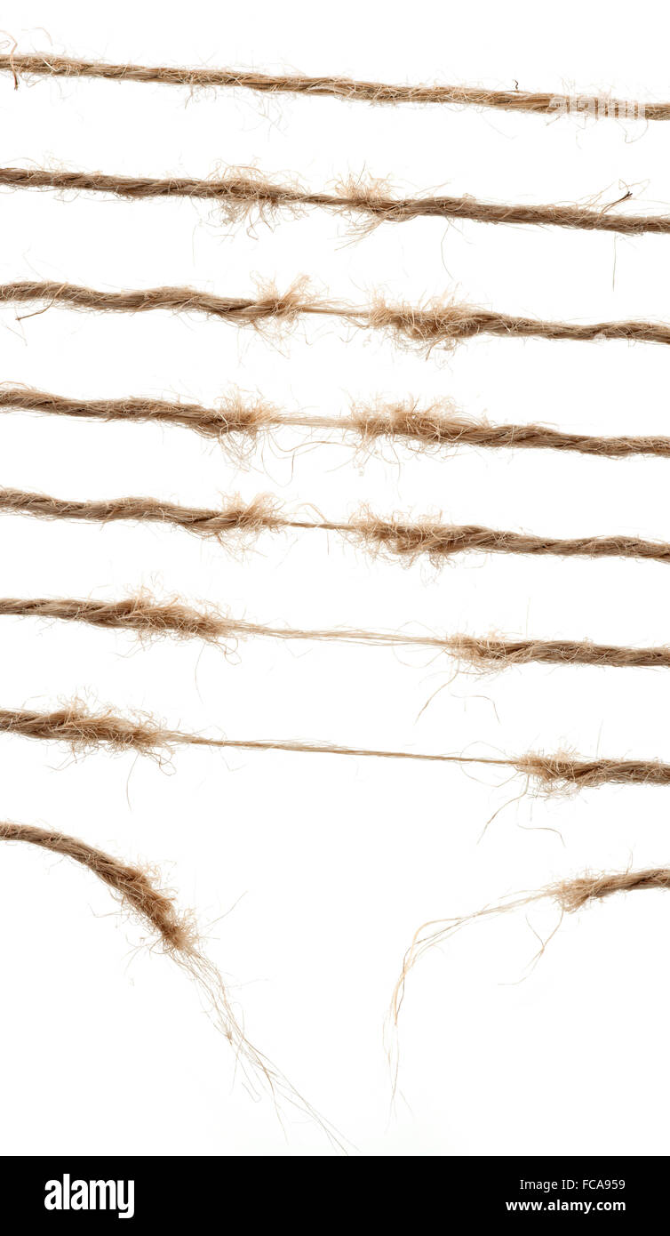 Frayed rope hi-res stock photography and images - Alamy