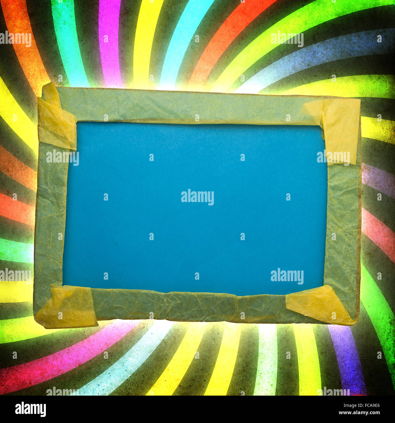 Paper made frame Stock Photo - Alamy