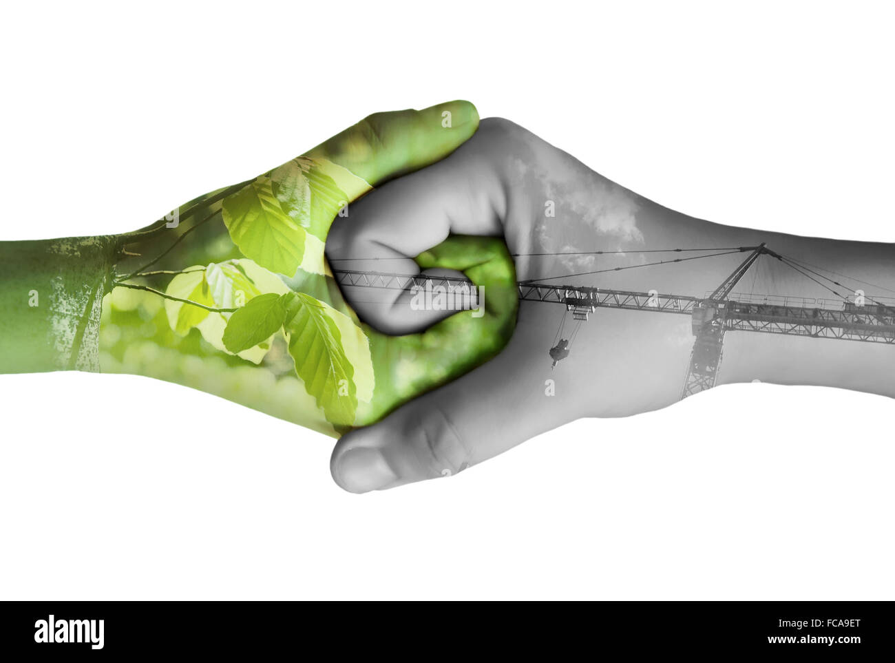 Two hands holding the planet earth hi-res stock photography and images ...