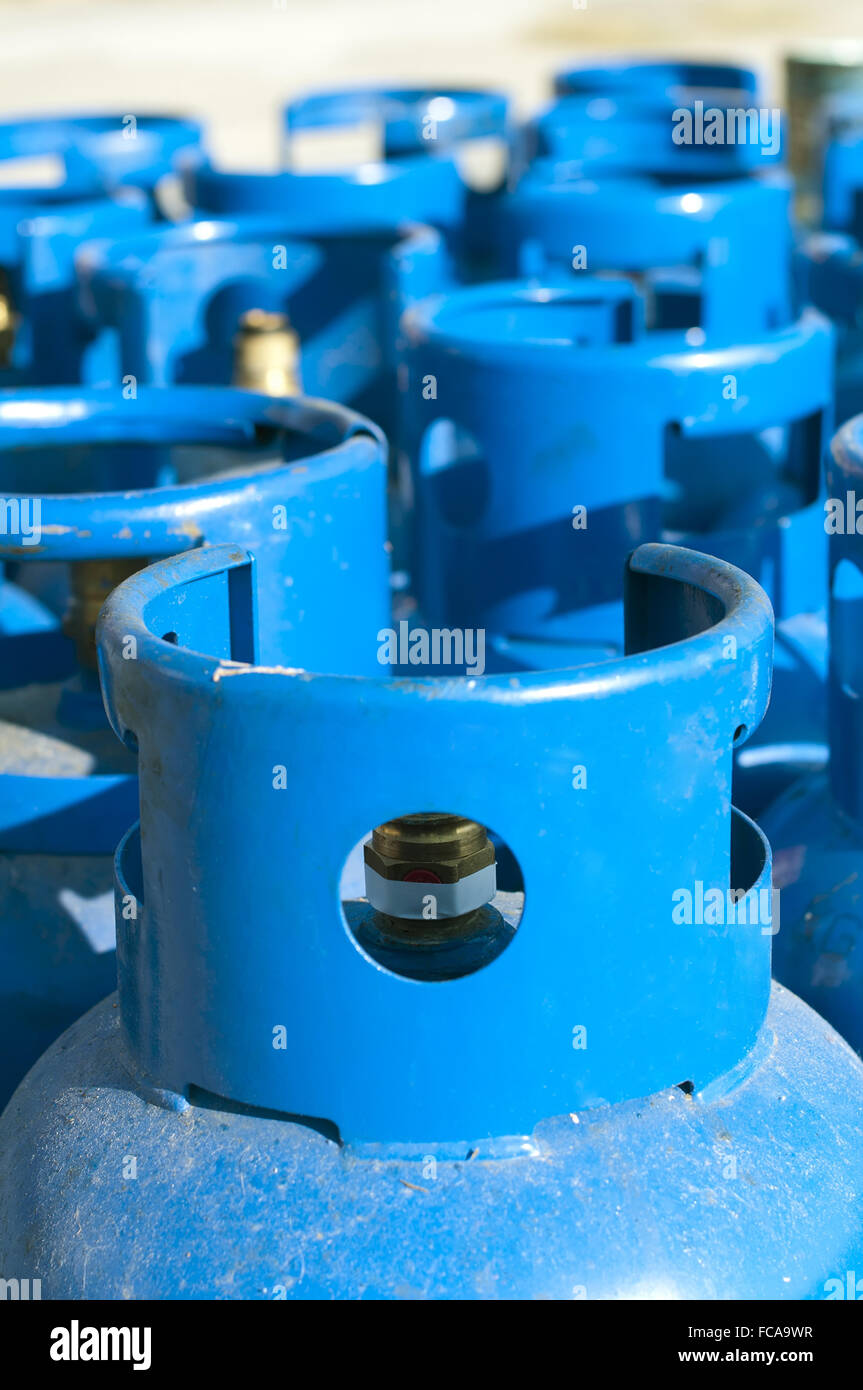 Blue gas balloons Stock Photo - Alamy