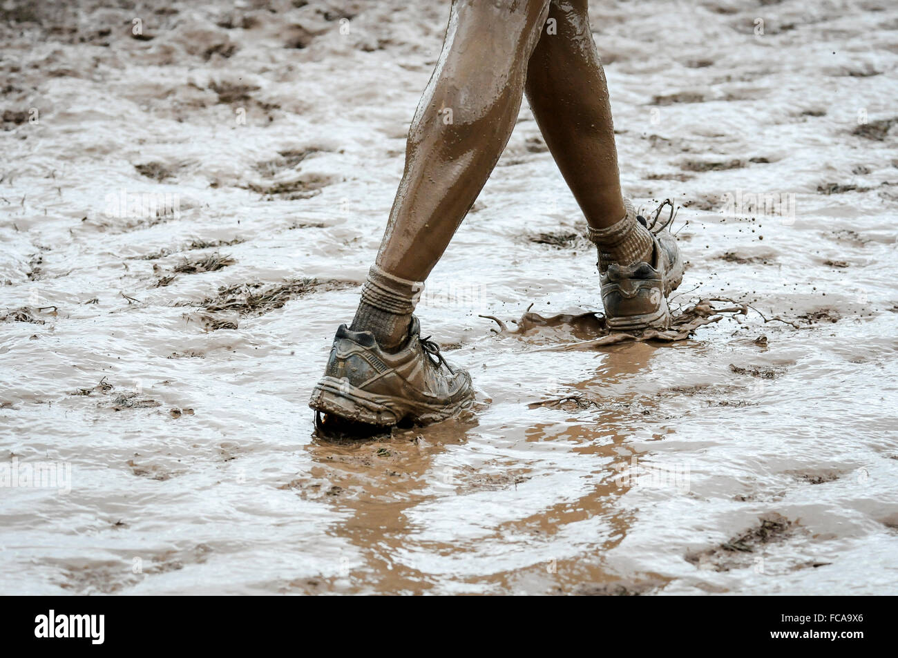 Legs covered mud hi-res stock photography and images - Alamy