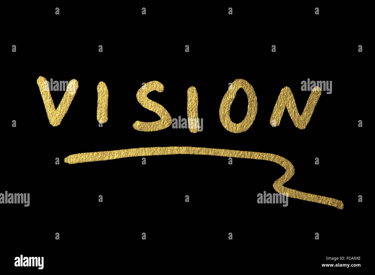 Vision text conception Stock Photo - Alamy