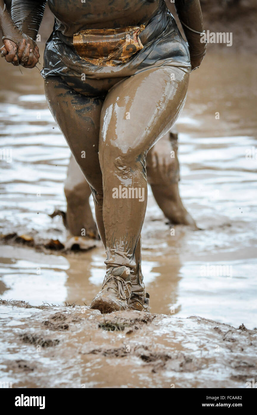 Legs covered mud hi-res stock photography and images - Alamy