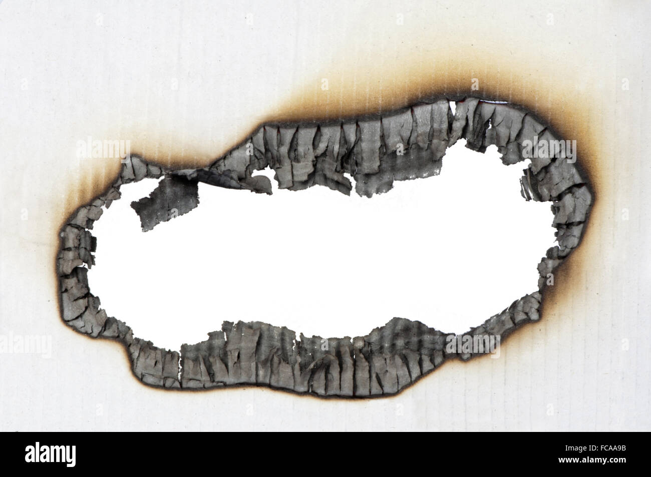 Slightly burnt paper Stock Photo - Alamy