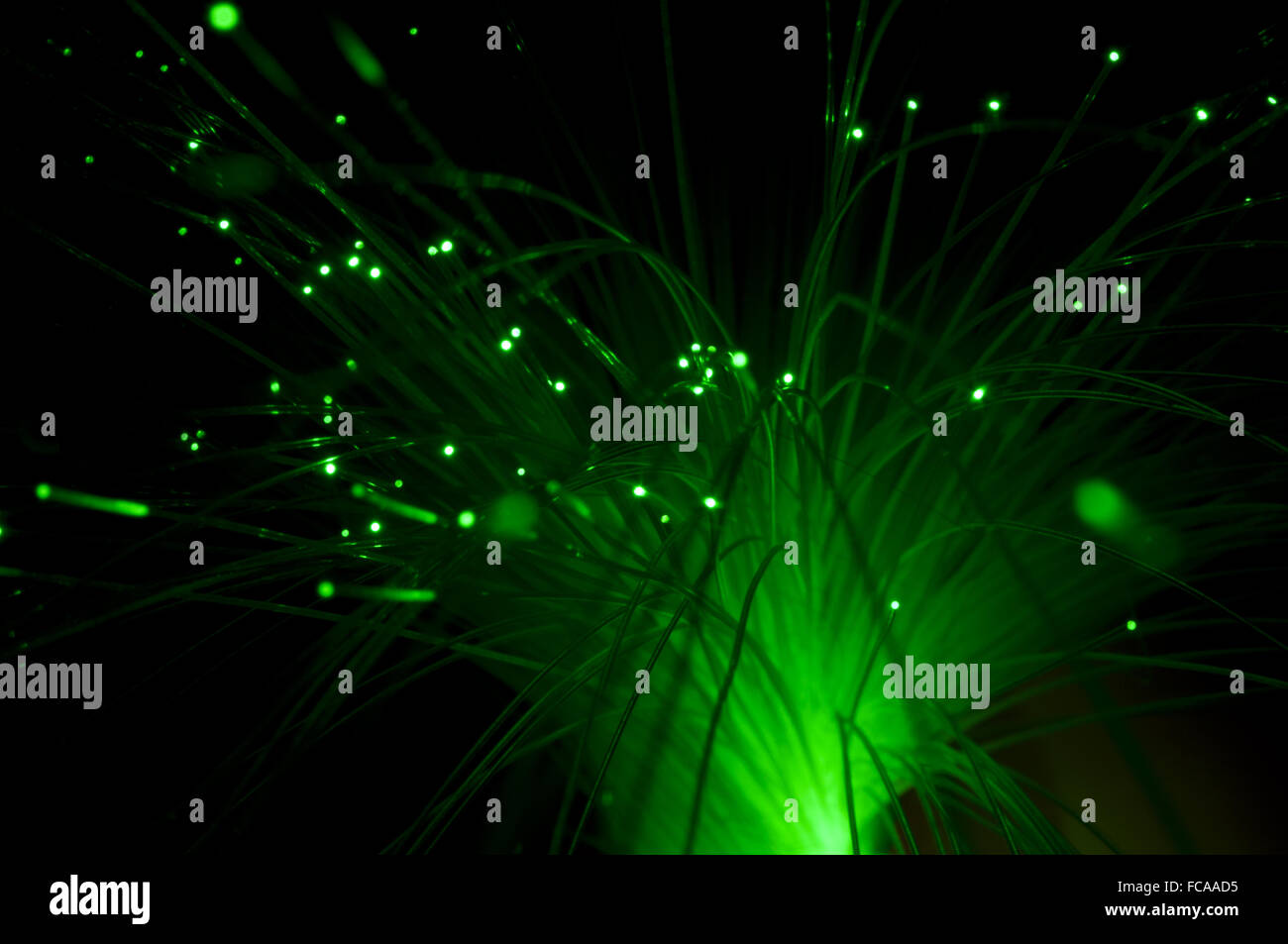 Optical fibers of fiber optic cable Stock Photo - Alamy